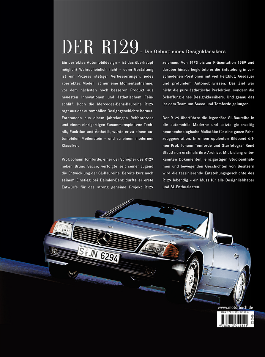 Mythos SL: R129 - Der lange Weg zum perfekten Design – Rene Staud Gallery