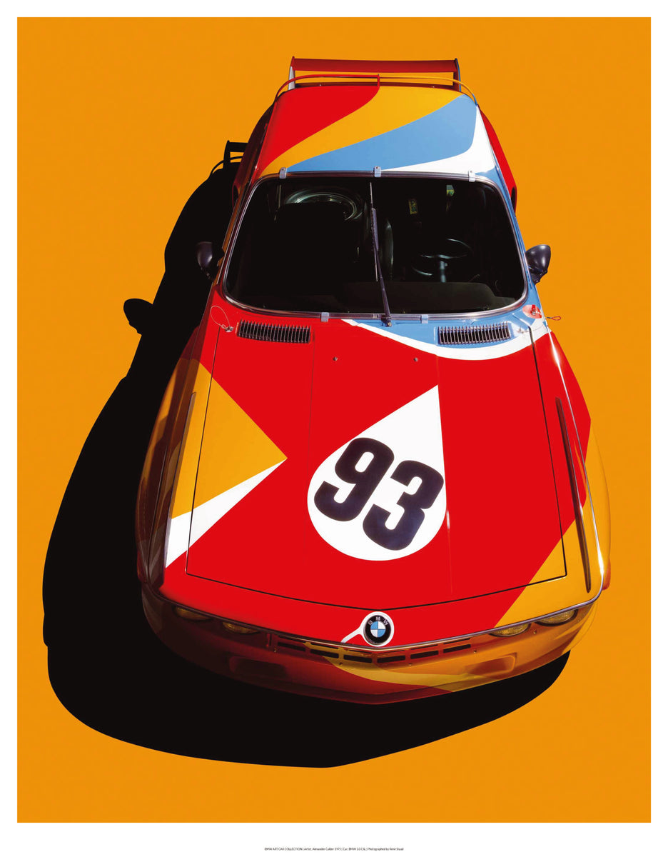 BMW Art Car 1975 3.0 CSL | Artist: Alexander Calder – Rene Staud Gallery